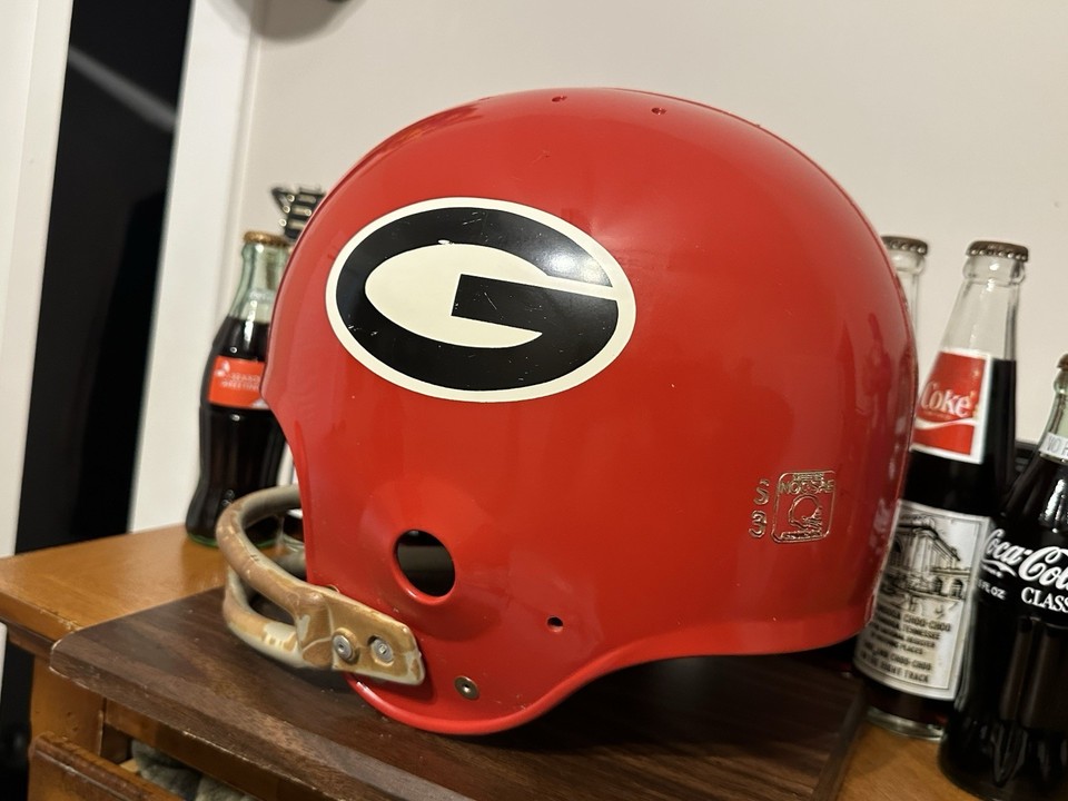 GEORGIA BULLDOGS 1964-1977 Vintage Riddell TK Suspension Football ...