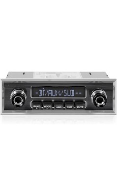 Retro Vintage Radio for Classic Vehicle - Single Din Bluetooth Car ...