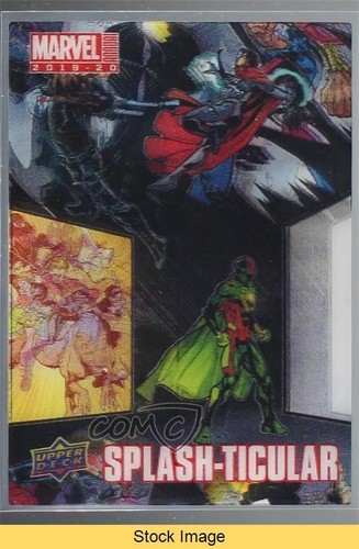 2019-20 Upper Deck Marvel Annual Splash-Ticular 3D SSP #S18 READ 1u0 | eBay