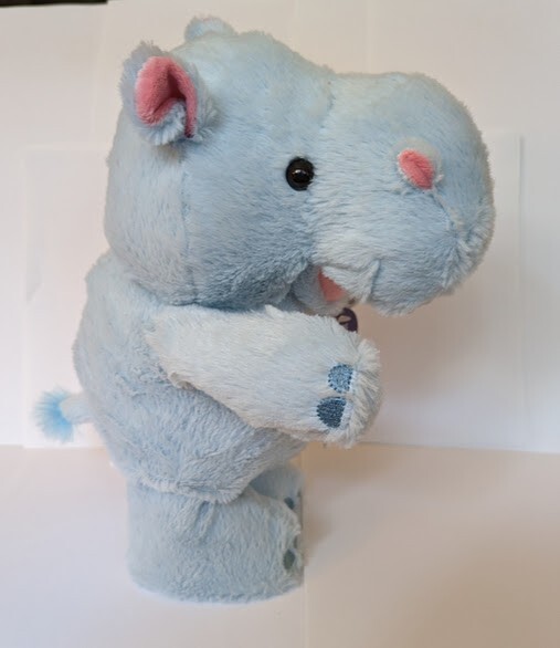 Hallmark Hug n Sing Tootin Hippo Singing Dancing Stuffed Animal Plush ...