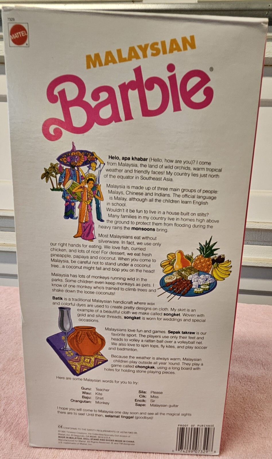 Malaysian 1991 Barbie Doll for sale online | eBay