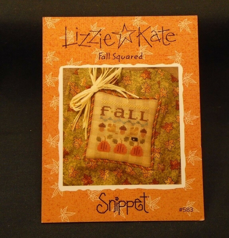 Lizzie Kate COUNTED CROSS STITCH PATTERNS You Choose! MONTHS Holidays ...