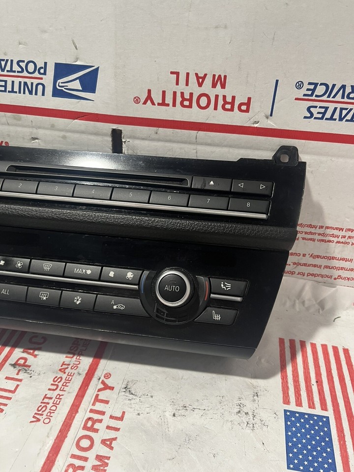 2011-2016 BMW F10 528i 535i 550i RADIO CONTROL PANEL OEM | eBay