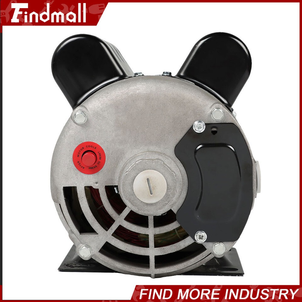 Compressor Duty 2 HP SPL Single Phase Electric Motor 3450 RPM 56 Frame ...