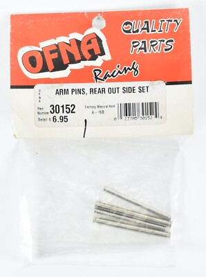 Ofna Racing Quality Parts Arm Pins, Rear out Side Set #30152 A12 | eBay
