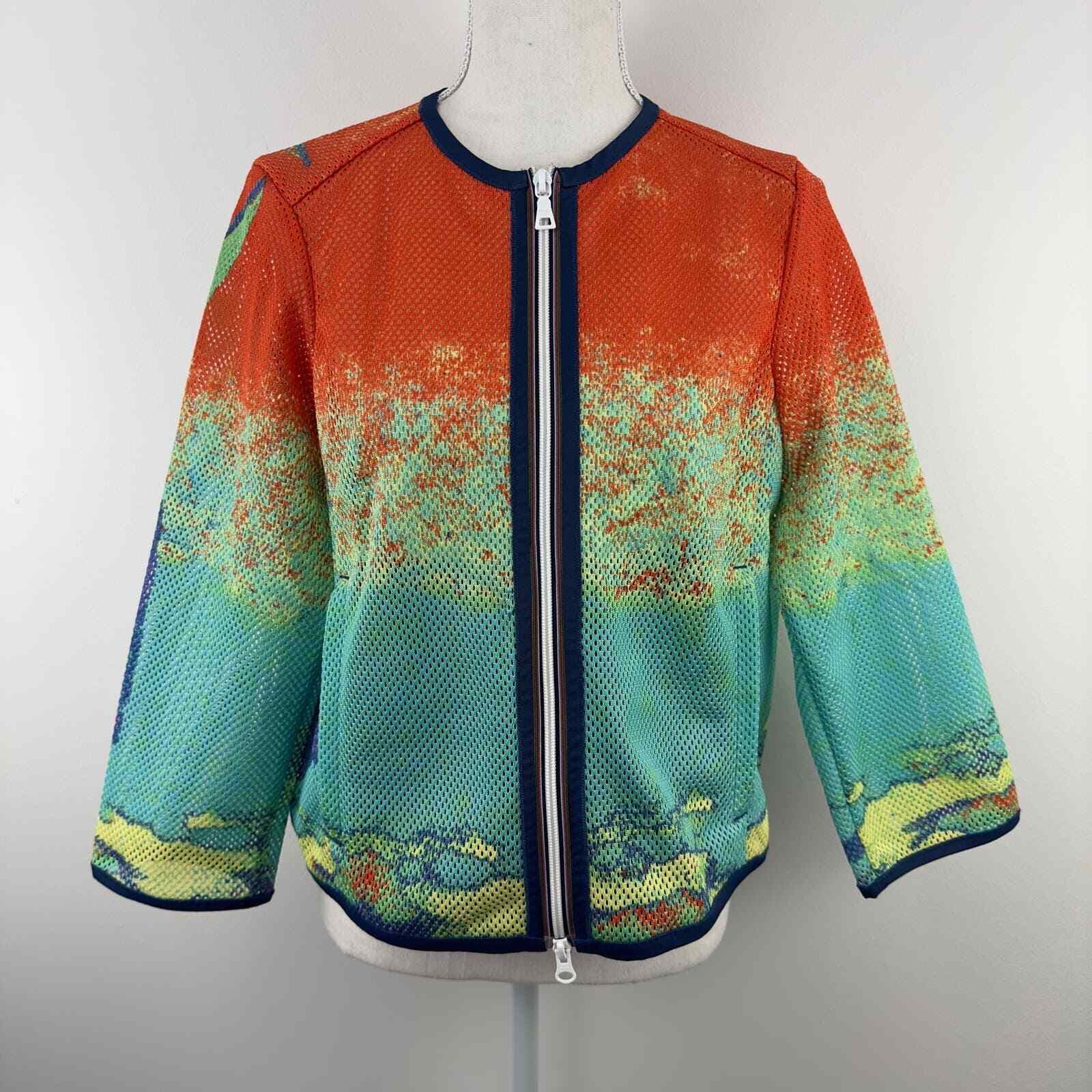 Prada Sport SS 2000 mesh multicolor jacket - Gem