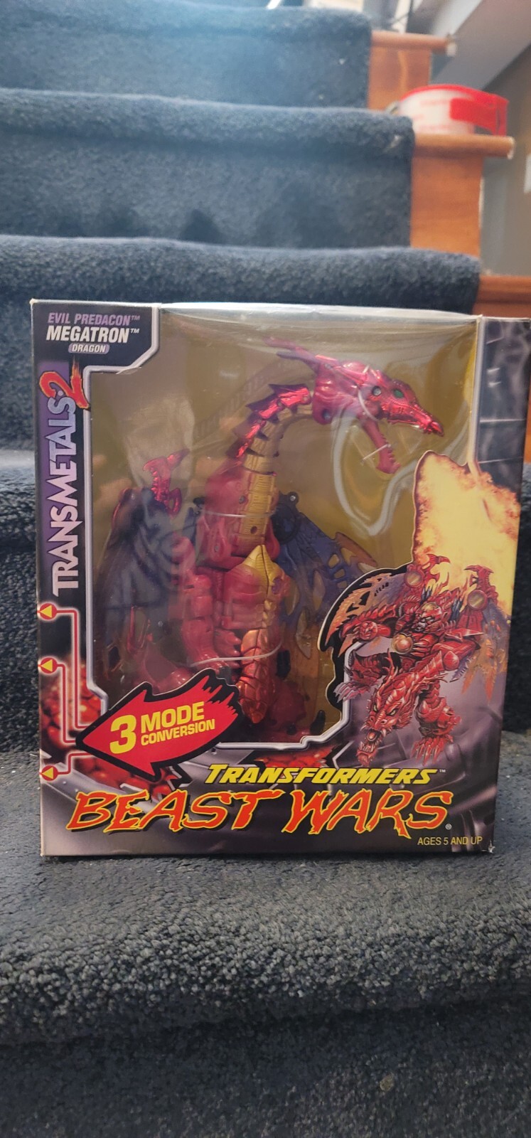 Hasbro+Transformers+Beast+Wars+Evil+Predacon+Megatron+Dragon+Action ...