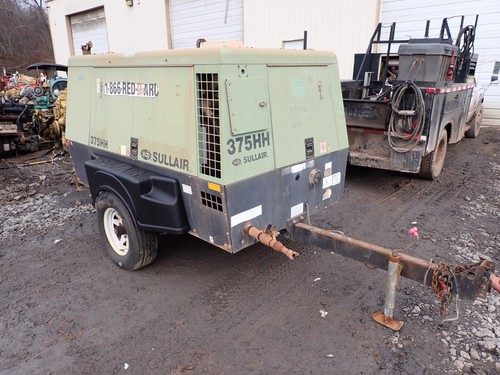 2012 Sullair 375HH Air Compressor HIGH PRESSURE! VIDEO! 200 PSI 375 CFM ...