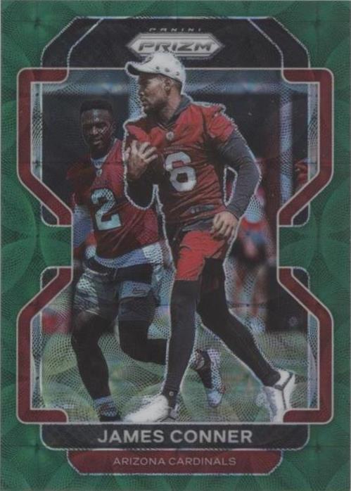 2021 Panini Prizm - James Conner #78 Green Scope Prizm /75 for sale ...