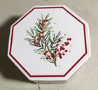 Decorative Nesting 4 Octagonal Christmas Boxes | eBay
