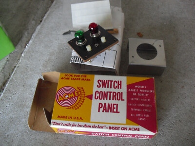 Vintage HO N Scale Acme Switch Control Panel #444 NIP | eBay