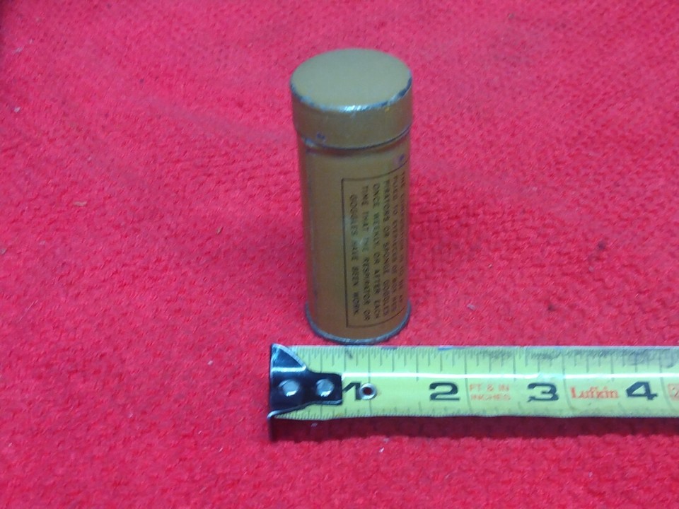 Antique WW1 Era SBR Small Box Respirator & Anti-Dimming Composition Gas ...