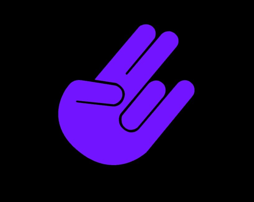 The Shocker Hand Symbol Gesture Logo Decal Car Vinyl Sticker JDM Window ...