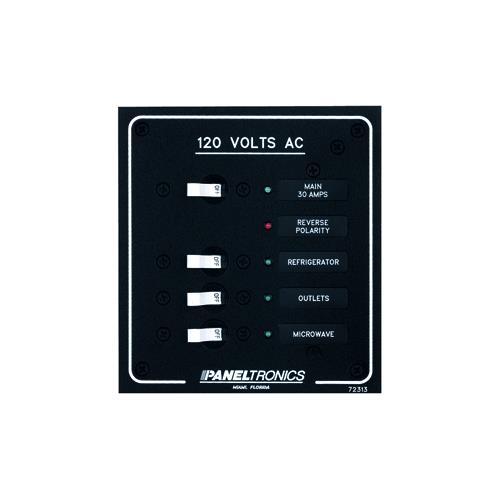 Paneltronics Standard Ac 3 Position Breaker Panel & Main W/Leds | eBay