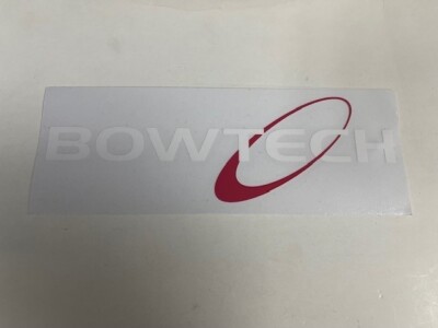 BowTech Archery Car/Bow Case Sticker Decal Approx 10" x 3" | eBay