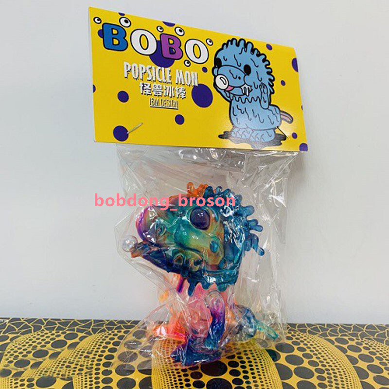 16m Design POPSICLE MON BOBO Clear Rainbow Color Figures Toy H10CM | eBay