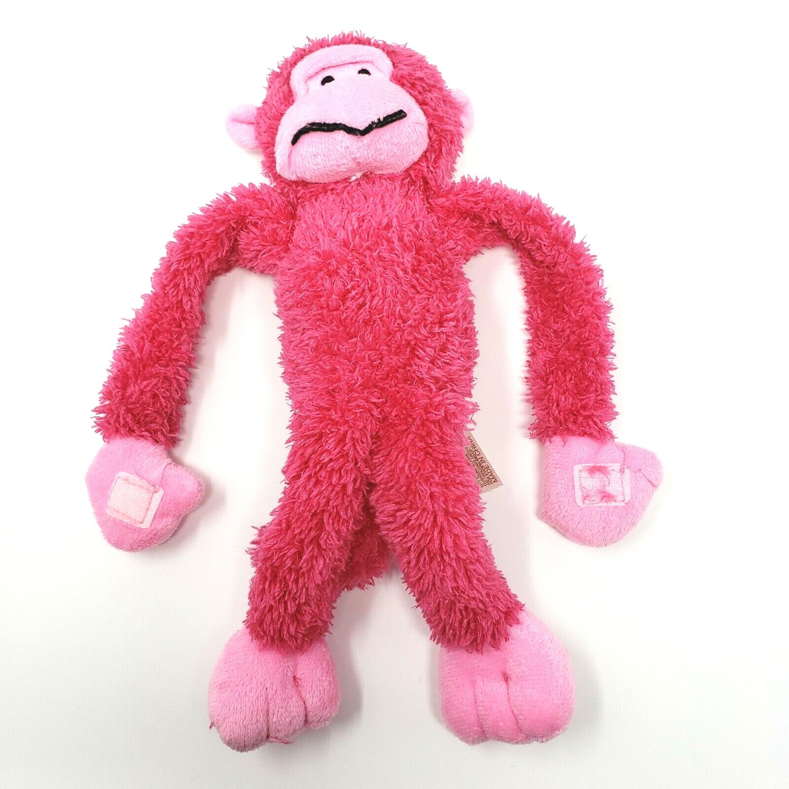 Dan Dee Monkey Stuffed Plush Hanging Hugger Small 11" Pink | eBay