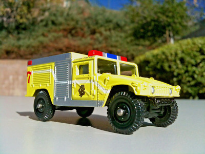 Corgi HMMWV Hummer Fire Truck O'Hare Airport Fighting Machine 1:120 ...