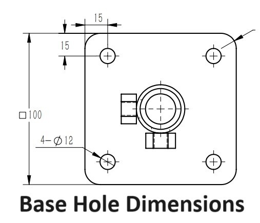 Height Adjustable Deck Support Bearer Joist Bracket Post Stirrup Slab ...
