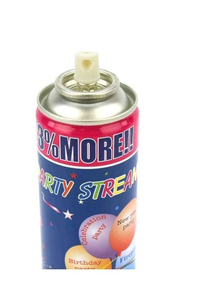 12 Cans Silly Goofy Crazy Prank Party String Spray Streamer Wedding ...
