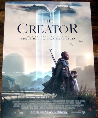 THE CREATOR John David Washington Gemma Chan Ken Watanabe SMALL french POSTER | eBay