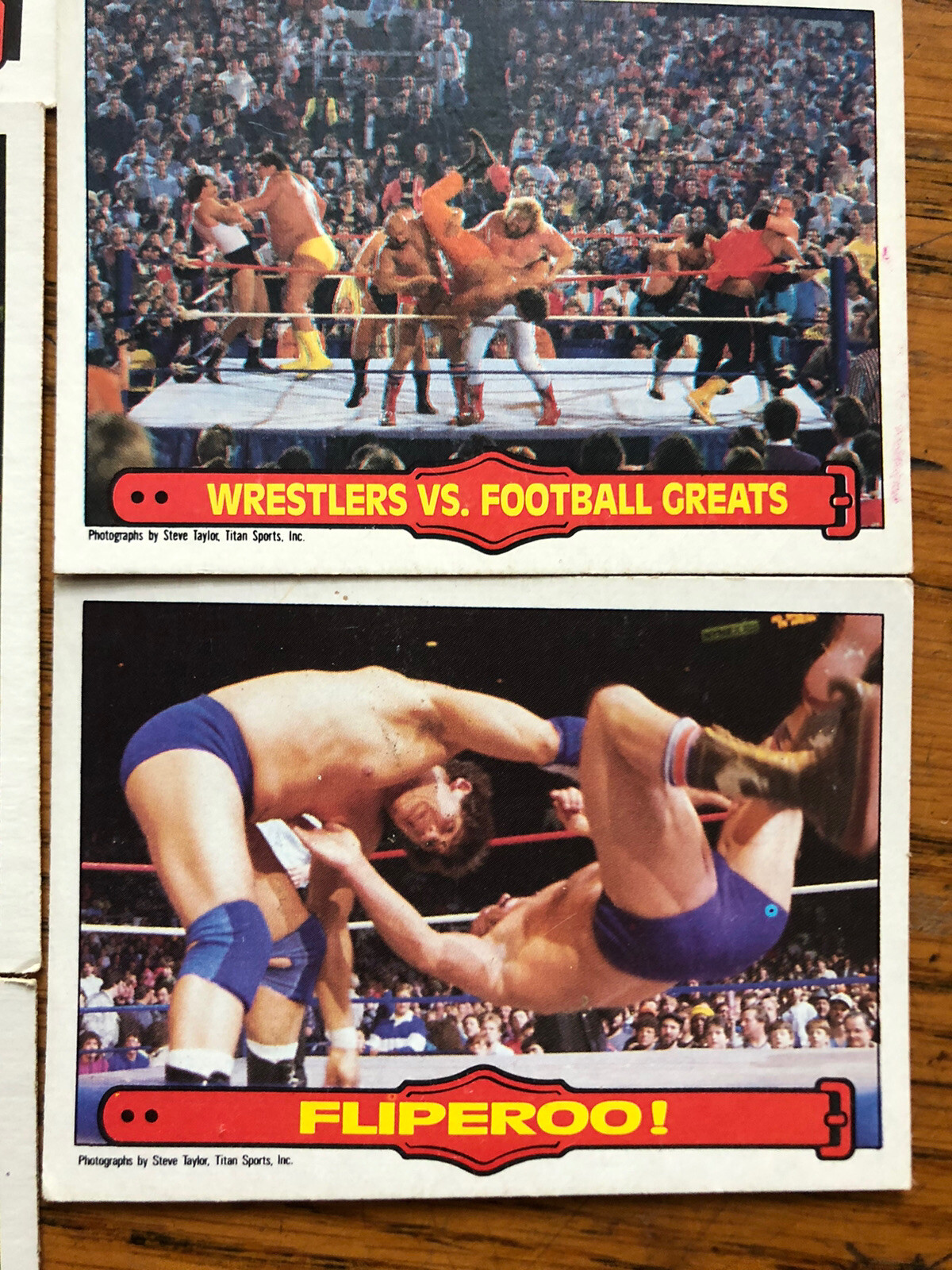 WWF 1985 CARDS LOT OF 9 PRO WRESTLING STARS Andre The Giant!! | eBay