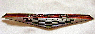 1965 66 67 68 Pontiac GTO 6.5 Litre Door Panel Emblem #7656954 | eBay