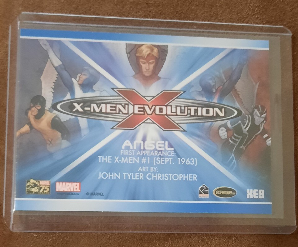2014 Rittenhouse Marvel 75th Anniversary X-Men Evolution Angel #XE9 ...