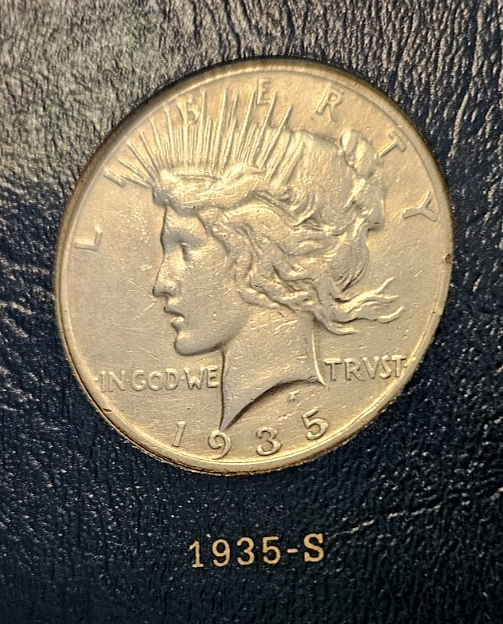Exquisite Complete 24 Coin Peace Silver Dollar Full Set, 1921-1935 ...