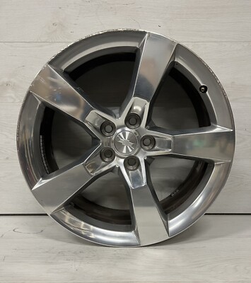 10 11 12 13 14 CHEVY CAMARO 20X8 FRONT 5 SPOKE POLISHED WHEEL RIM OPT ...
