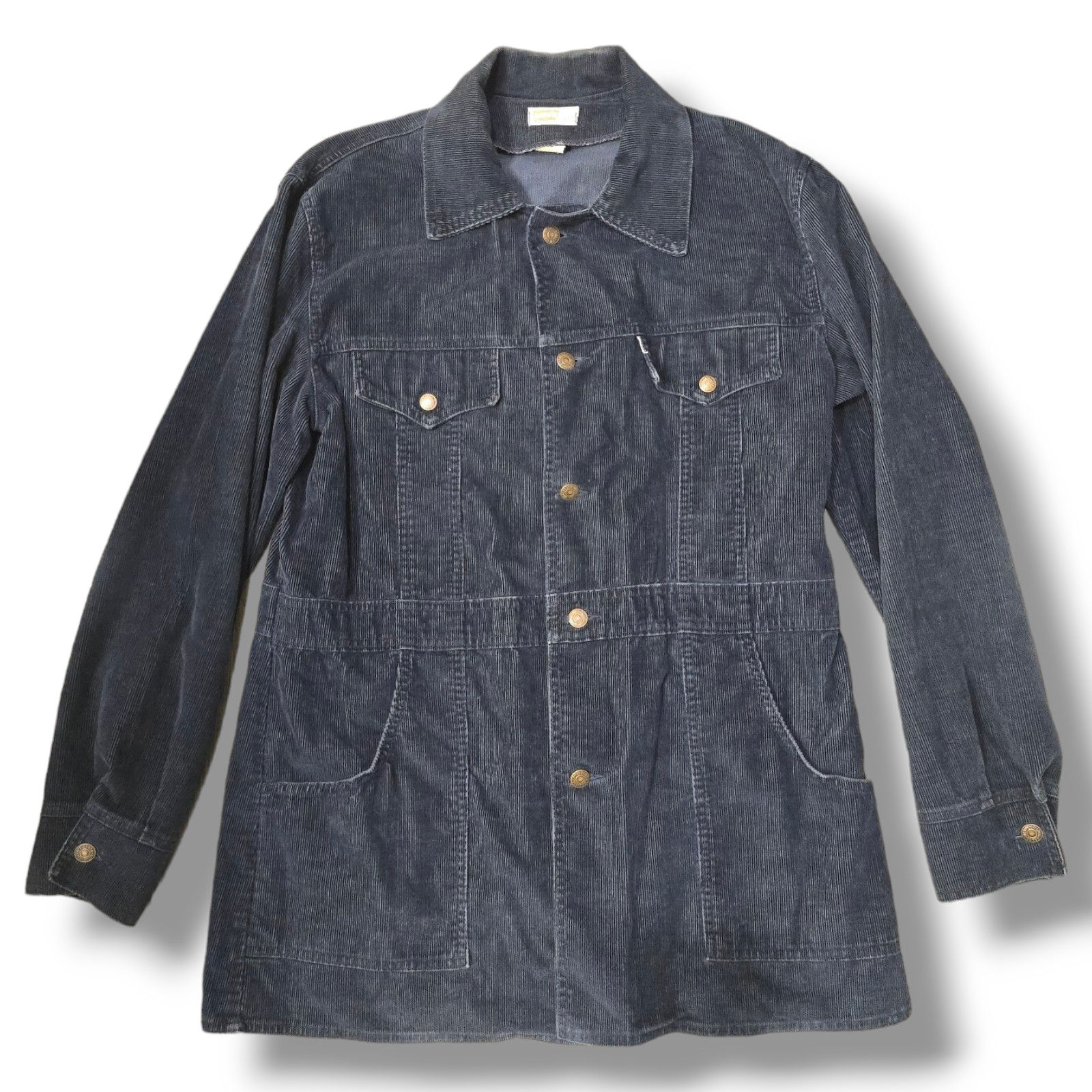 Vintage 70's LEVI'S SAFARI BUSH Split Tail Corduroy J… - Gem