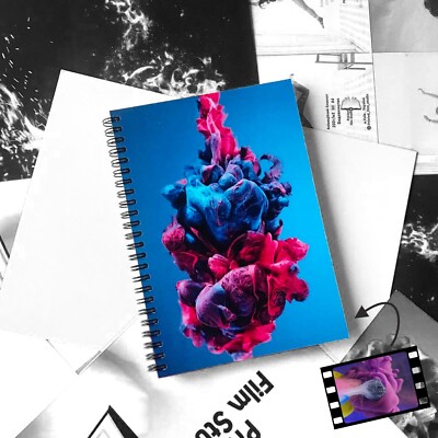 Notebook А5 with FILM INSIDE "Space underwater", Hand Made. Best gift ...