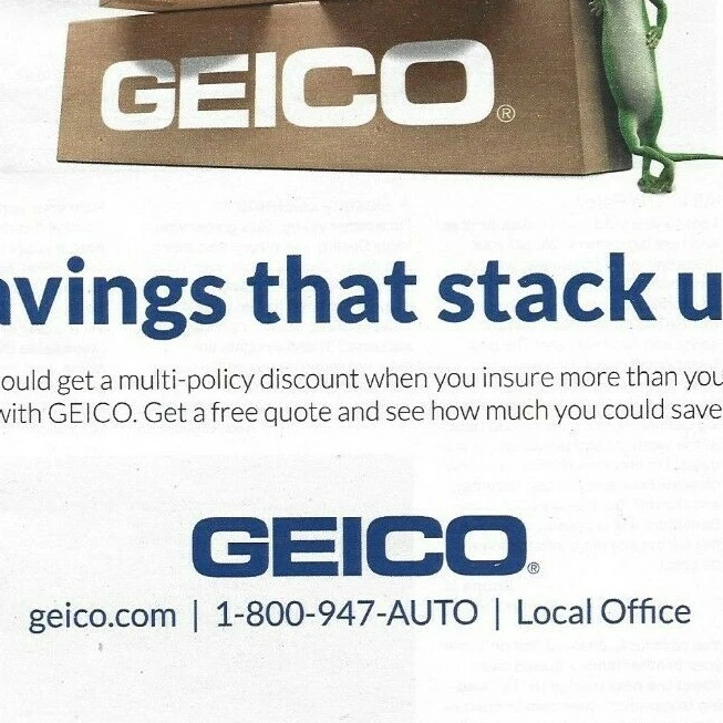 Geico Print Ads
