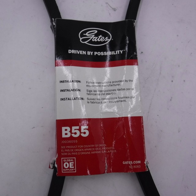 Gates Belt B55 Hi-power II V-belt for sale online | eBay