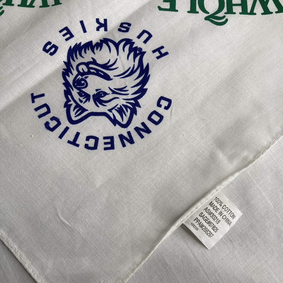 UConn University of Connecticut Huskies Logo Fan Rally Towel & Whole ...