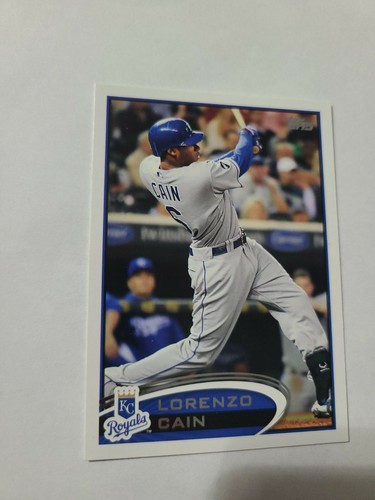 2012 Topps Baseball Card Lorenzo Cain 609 | eBay