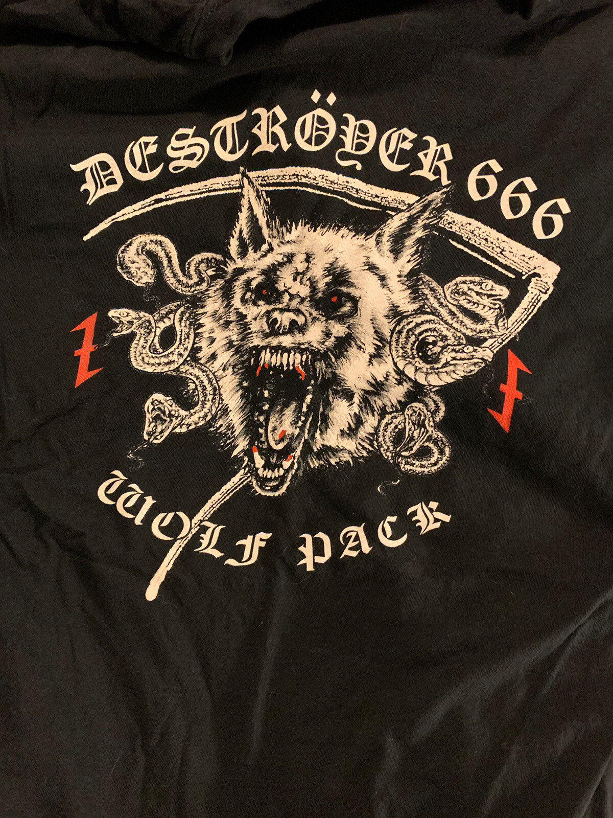 Destroyer 666 Wolf Pack Tour Shirt 2018 XXL | eBay