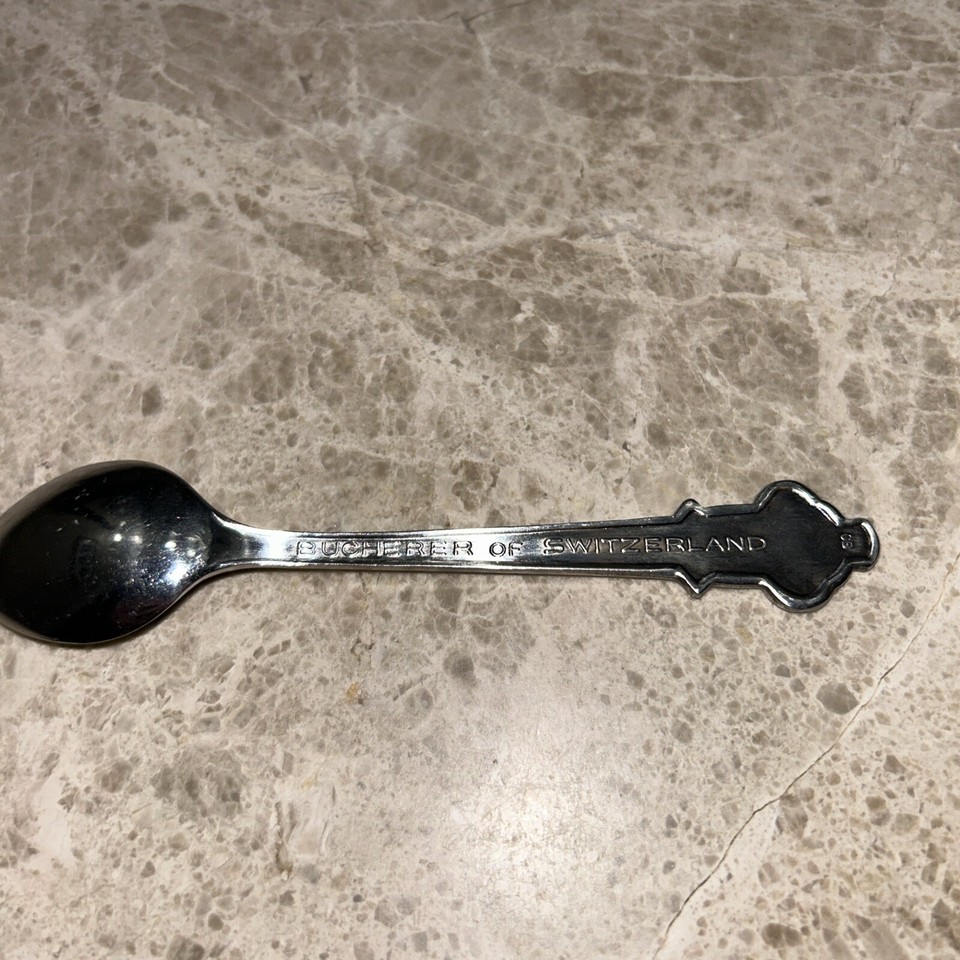 Lucerne Rolex Bucherer Watches B 100 12 Vintage Souvenir Spoon ...