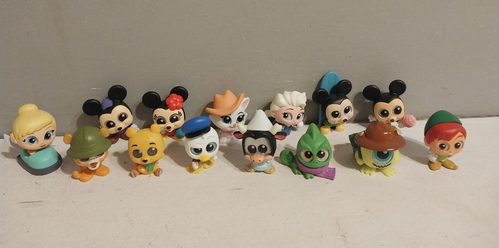Disney Doorables Mixed Lot Of 14 Figures Mickey Minnie Donald Tink And ...