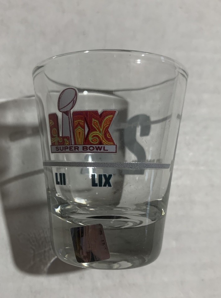 Philadelphia Eagles NFL Super Bowl LIX Champions 2 Time Champions Shot ...