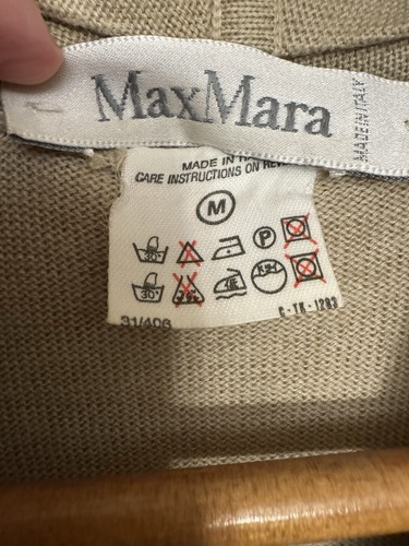 Max Mara Sweater Merino Wool Size m Made In Italy Vintage | eBay