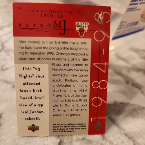 1998 Upper Deck MJ Career Collection - Retro MJ Michael Jordan #50 | eBay