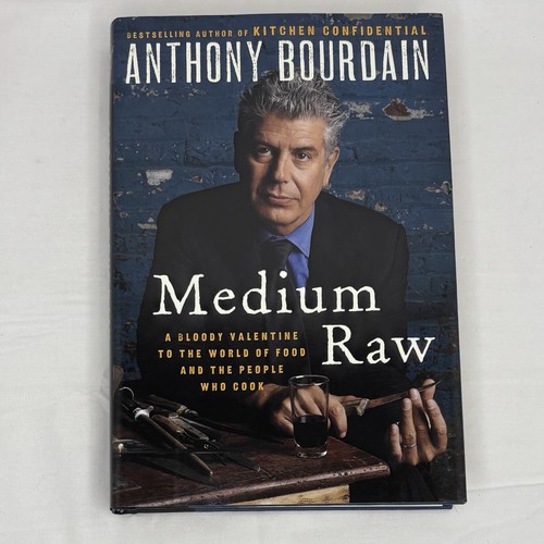 SIGNED: Anthony Bourdain, Medium Raw, First Edition Hardcover Dust Jacket 9780061718946| eBay