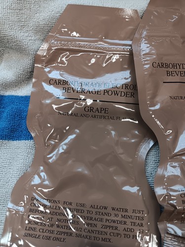 MRE Meal Ready To Eat Variety Pack Drinks Snacks | eBay