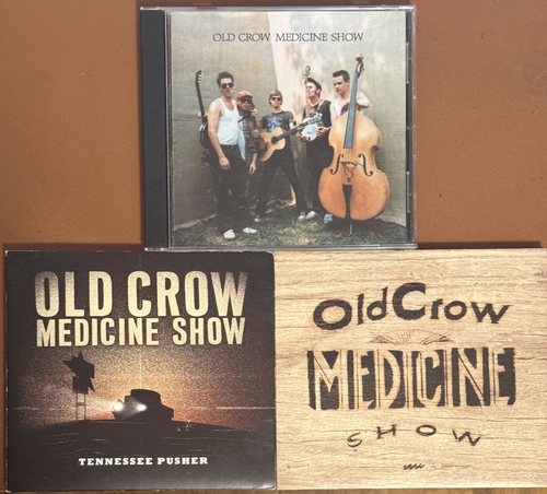 OLD CROW MEDICINE SHOW - 3 CD LOT - TENN PUSHER/CARRY ME BACK/OCMS ...