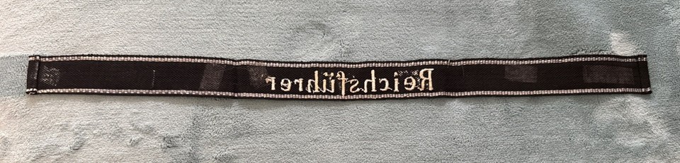 German World War II Waffen Elite Reichsfuhrer EM Cuff Title | eBay