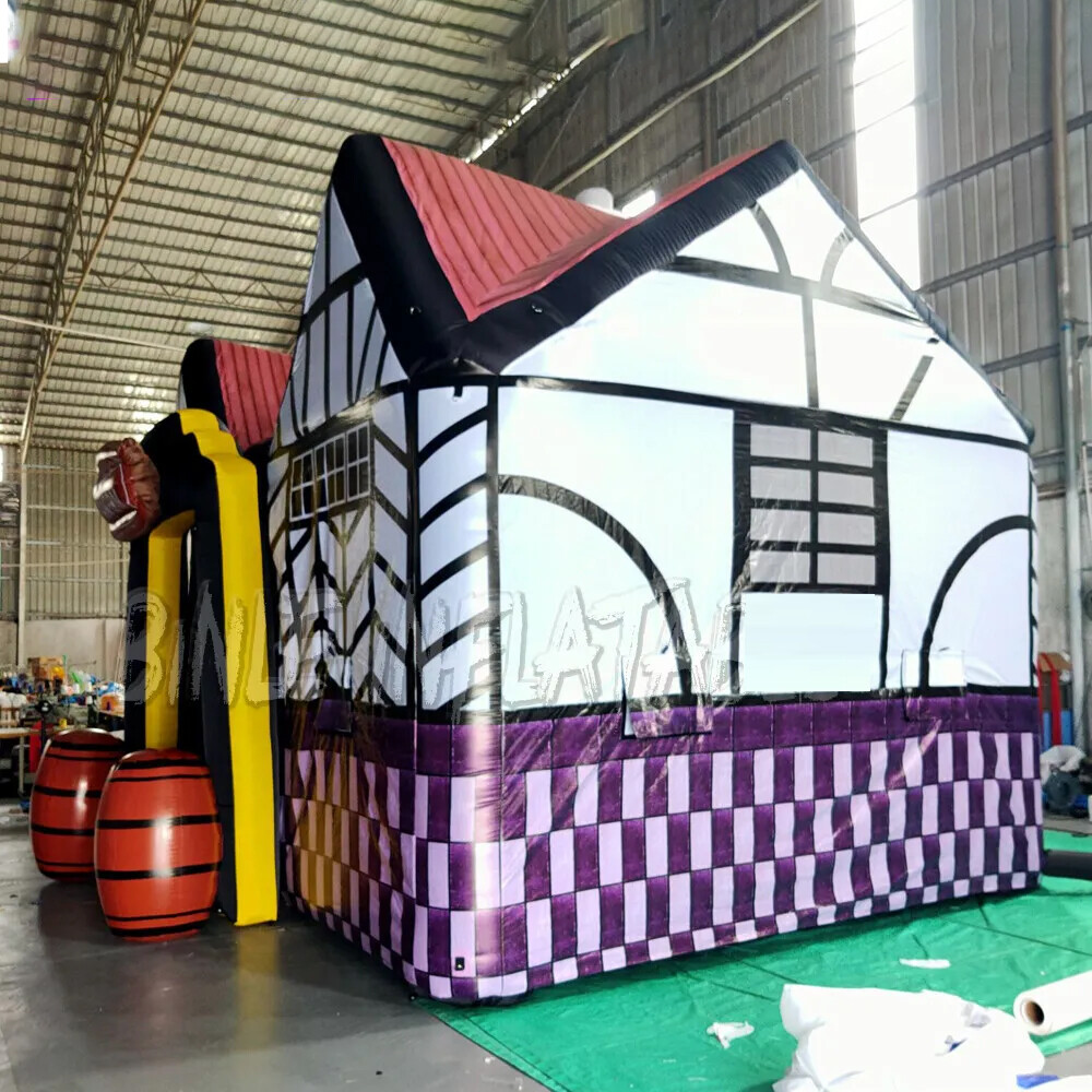 Inflatable Pub Tent Inflatable Bar Tent Night Club With Casks For Party ...