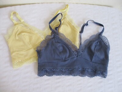 2 Colsie Lace Trimmed Bralets Size Small | eBay