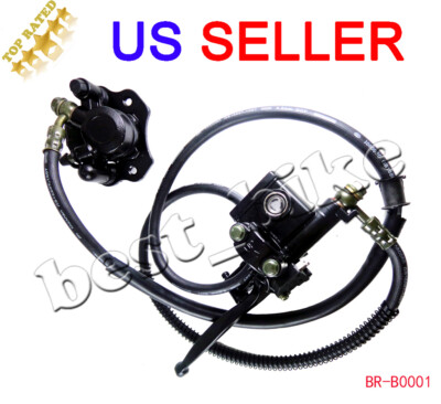 ATV Brake Assembly Master Cylinder Caliper 50cc 70cc 90cc 110cc 125cc ...