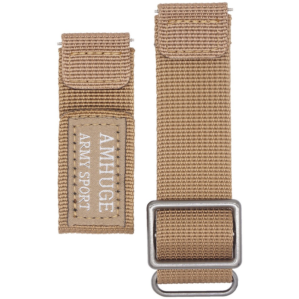 Nylon Watch Strap 18m 20mm 22mm Watch Band Hook&Loop Sport Waterproof ...